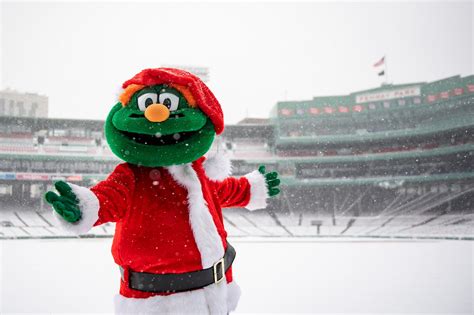 Fenway Park Snow Photos Billie With An Ie