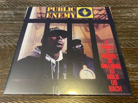 Public Enemy It Takes A Nation Of Millions To Hold Us Back LP Vinyl
