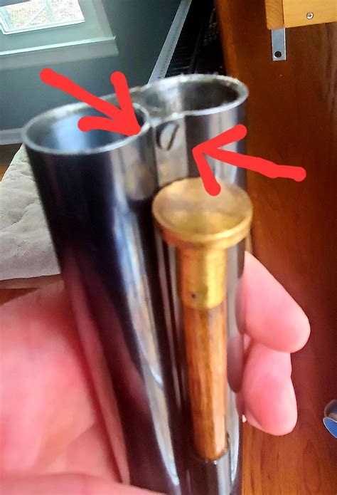 Question About Function Of A Screw On Barrel Under Muzzle Of Sxs The Muzzleloading Forum