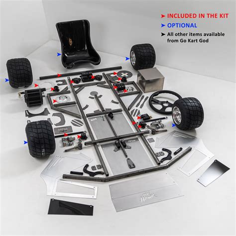 Kit For The Hawk V2 Electric Go Kart Bmi Karts And Parts