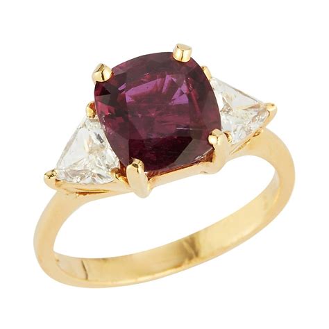 Art Deco Three Stone Diamond Ring For Sale At 1stdibs Art Deco 3