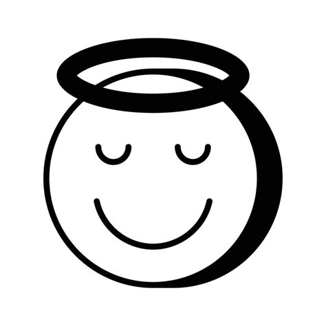 perfectamente diseñado icono de ángel emojis Listo a utilizar Vector en Vecteezy