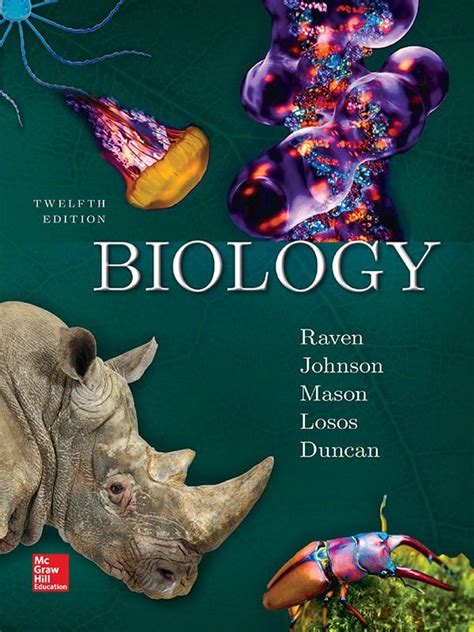Biology 12th Edition Raven Johnson Mason Losos Duncan EBook PDF