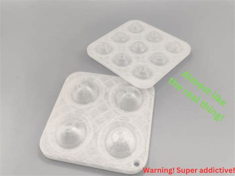 Flexible Bubble Wrap Fidget Toy Keychain By 3dprototech Makerworld