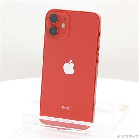 【中古】iphone12 Mini 64gb プロダクトレッド Mgae3j／a Simフリー 2133054511784 リコレ