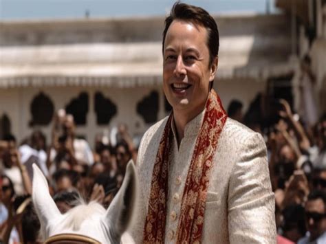 Elon Musk As A Indian Groom Artist Ai Generated Photos Viral On