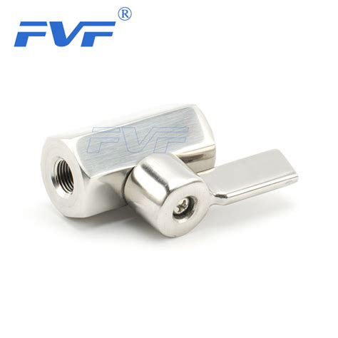Stainless Steel Npt Bspt Thread Female Female Mini Ball Valve Fvf