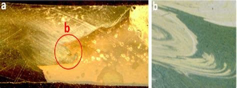 Material Flow At 1850 Min À 1 For Threaded Tool Pin A Macrograph B
