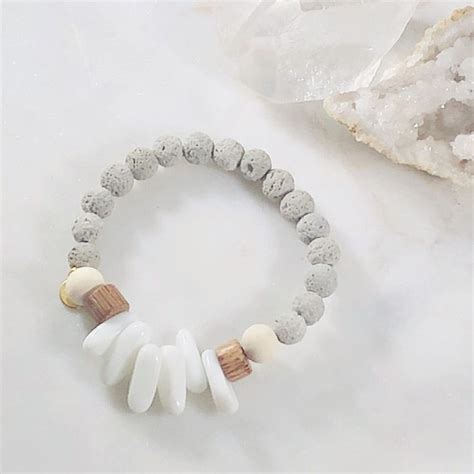 Mindful Stacking Bracelet Diffuser Bracelet Stack Beaded Bracelets
