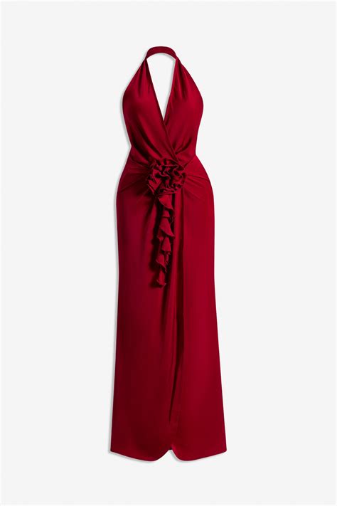 Rossa Dress Red Mnd