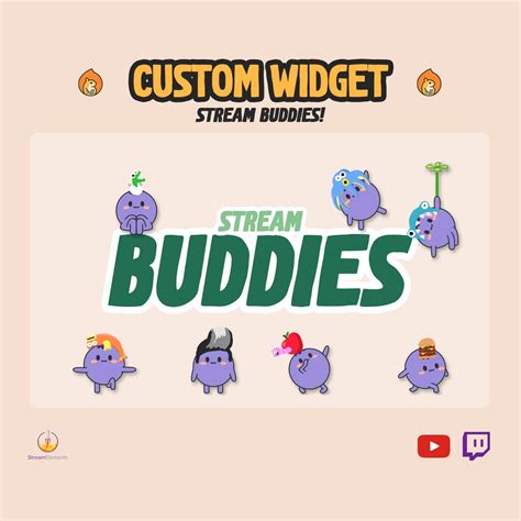 Stream Buddies Twitch Widget Stream Avatars Like Custom Widget