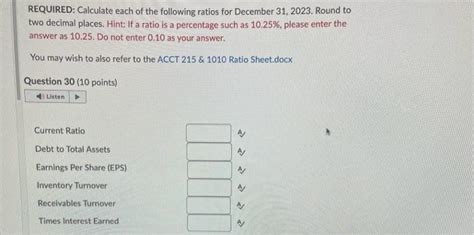 Solved Below Are The Year End Financial Statements Of Ajax