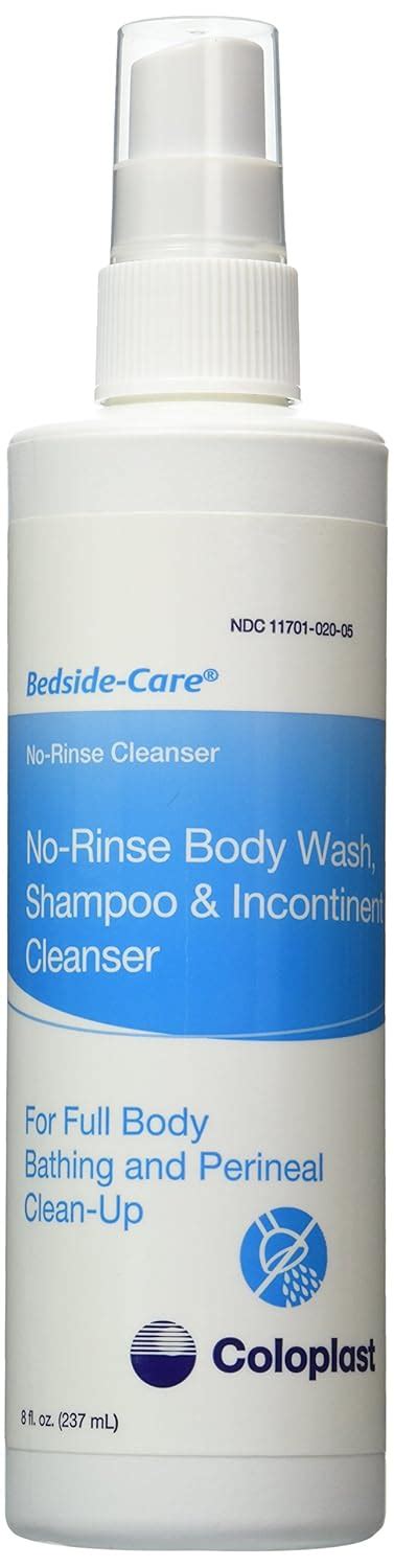 5 Pack Coloplast Bedside Care No Rinse All Body Wash E Incontinent