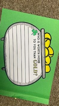 St Patrick S Day Writing Craft Classroom Decor ZERO PREP 2 Options