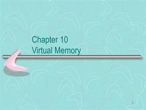 Ppt Chapter 10 Virtual Memory Powerpoint Presentation Free Download