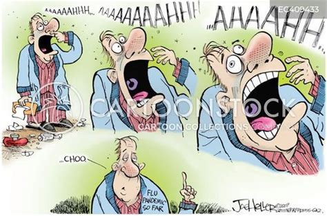 Flu Bust Cartoons And Comics Funny Pictures From Cartoonstock