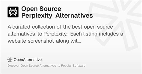 10 best open source perplexity alternatives 2025