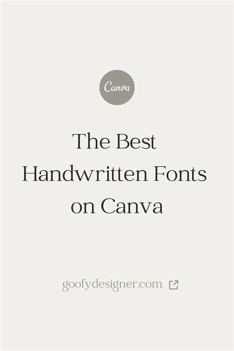 25 Handwriting Canva Fonts To Make Your Designs Breathe Free Fonts Handwriting Free