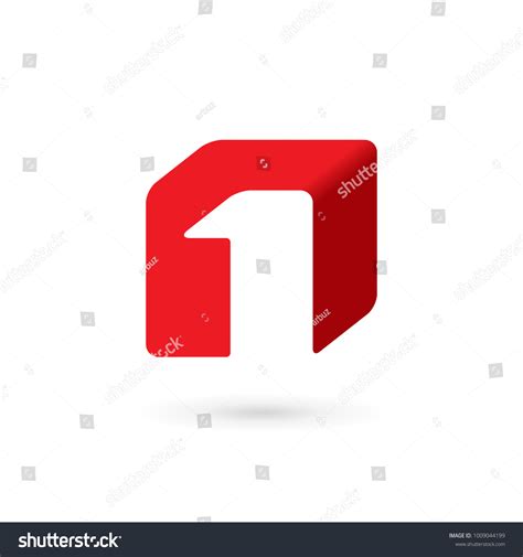 Number 1 Cube Logo Icon Design Stock Illustration 1009044199 Shutterstock