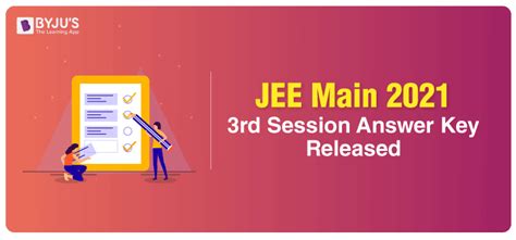 JEE Main Session Answer Key Released Download PDFs