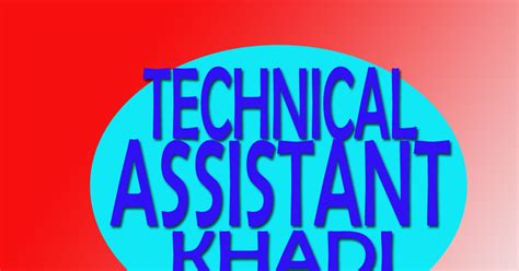 Examchoicesin Technical Assistant 15 03 2016