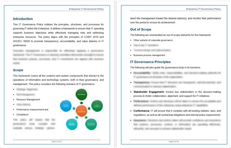 Cobit It Governance Policy Template Itsm Docs Itsm Documents Cobit It Governance Policy Template Itsm Docs Itsm Documents