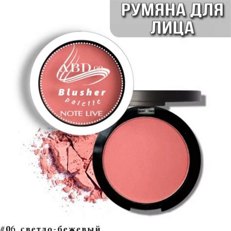 Компактные матовые румяна для лица 06 - купить с доставкой по выгодным ...