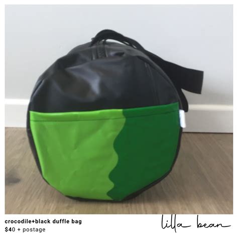 Crocodile Duffle Bag — Lilla Bean