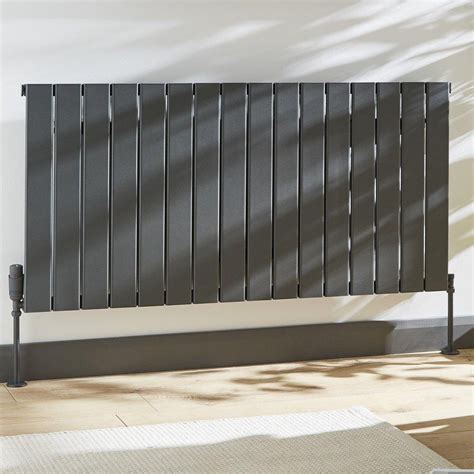 Kartell Victoria 575 X 1180mm Grey Double Panel Horizontal Radiator