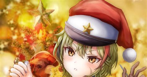 Xmas 軍侍亞巳（グンジ・アミ）少佐。クリスマスコス。 撃方武陽ウチカタタケアキのイラスト Pixiv