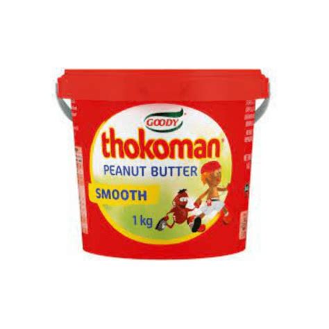 PEANUT BUTTER THOKOMAN SM 1kg Bargain Xpress