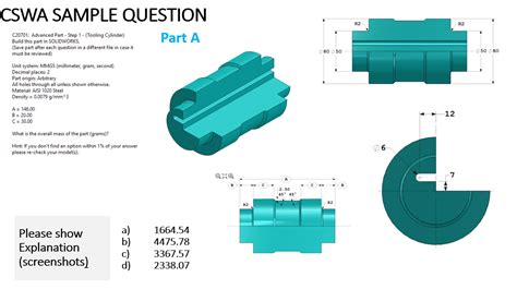 Solved CSWA SAMPLE QUESTION R2 R2 Part A C20701 Advanced Chegg