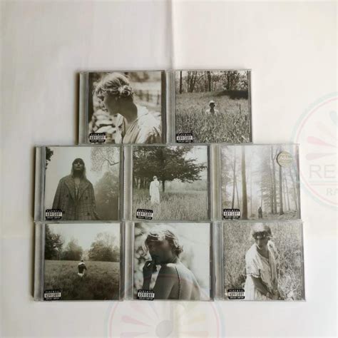 Taylor Swift Folklore 8 Version 8cd Album Đĩa Cd 8 Phiên Bản Taylor