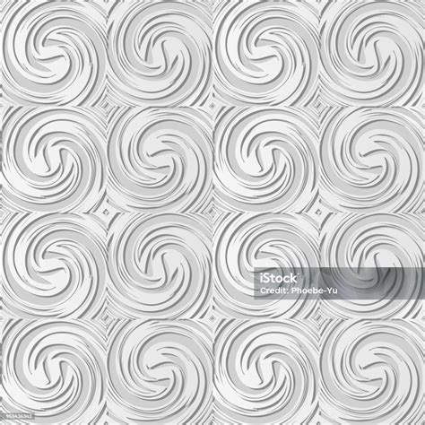 3d 종이 예술 나선형 소용돌이 크로스 바람 소용돌이 물결 0명에 대한 스톡 벡터 아트 및 기타 이미지 0명 3차원 형태 개념 Istock