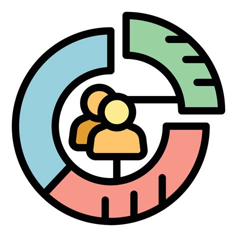 Population Chart Icon Vector Flat 28180577 Vector Art At Vecteezy