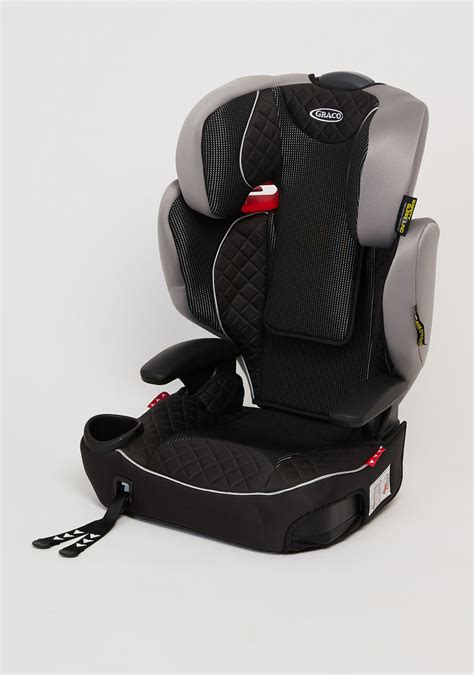 Buy Graco Affix High Back Booster Black And Grey Car Seat With Headrest