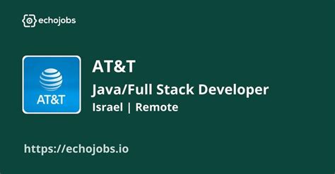 atandt is hiring java full stack developer israel remote [r java azure