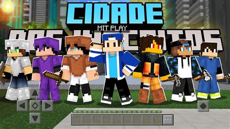 CONSTRUINDO UMA CIDADE NO MINECRAFT AO VIVO YouTube