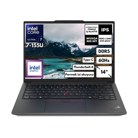Lenovo Thinkpad E14 G6 Ultra 7 155u 16 Gbddr5 512 Gb Ssd Intel Graphics 14 Wuxga Windows 11