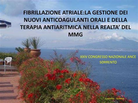 Fibrillazione Atriale Nao E Antiaritmici Pptx Medical Health