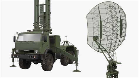 Kasta 2e2 Radar Truck 3d Model 129 3ds Blend C4d Fbx Max Ma