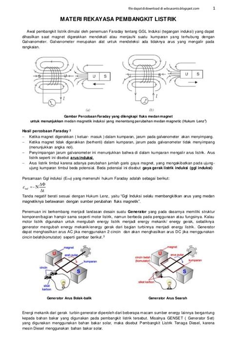 Detail Contoh Pembangkit Listrik Sederhana Koleksi Nomer 53