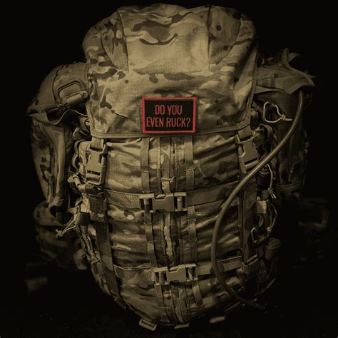 Do You Even Ruck Velcro Morale Patch Highest Quality Lowest Cost Gritty Soldier Fitness