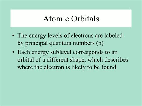 Orbital Shape Orientationtppt
