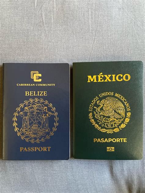 My Belizean And Mexican Passport Combo Rpassportporn
