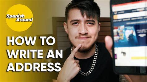 Change Address In Spanish At Barry Lewis Blog