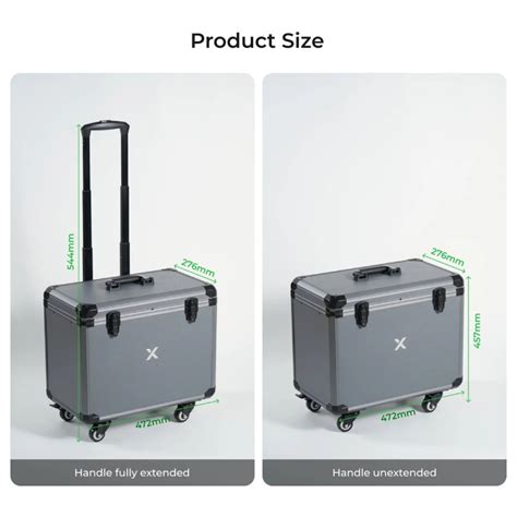 F1 Rolling Hard Case Rigid Mobile Case With Castors