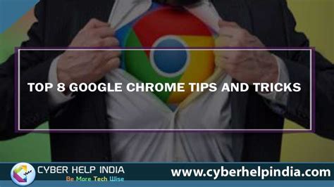 Top Google Chrome Tips And Tricks