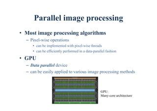 Fast CCL Connected Component Labeling With GPU PPT