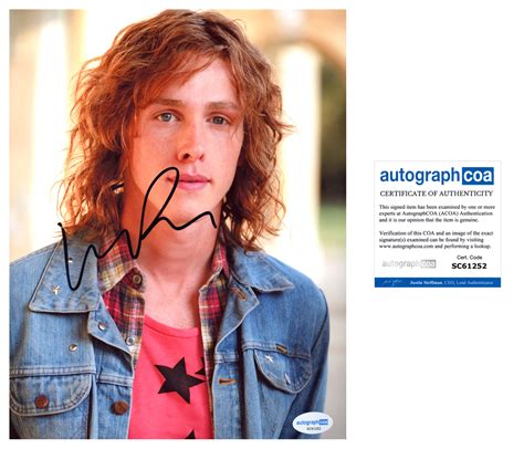 Harris Dickinson Iron Claw Signed Autograph 8x10 Photo Acoa Outlaw Hobbies Authentic Autographs